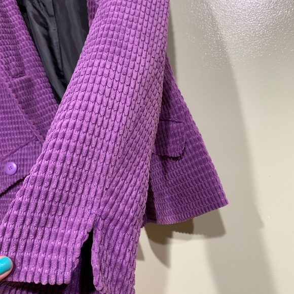 ABBIE MAGS | Jackets & Coats | Abbie Mags Purple Blazer | Poshmark
